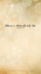 Faith-Based Phone Backgrounds | CrossRiver Media | Bold Faith Starts Here